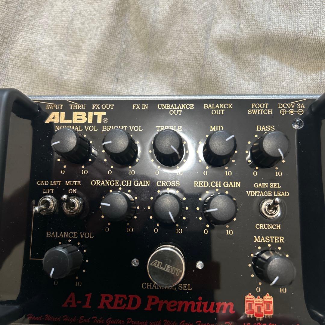 ALBIT A-1 RED Premium ギター プリアンプ