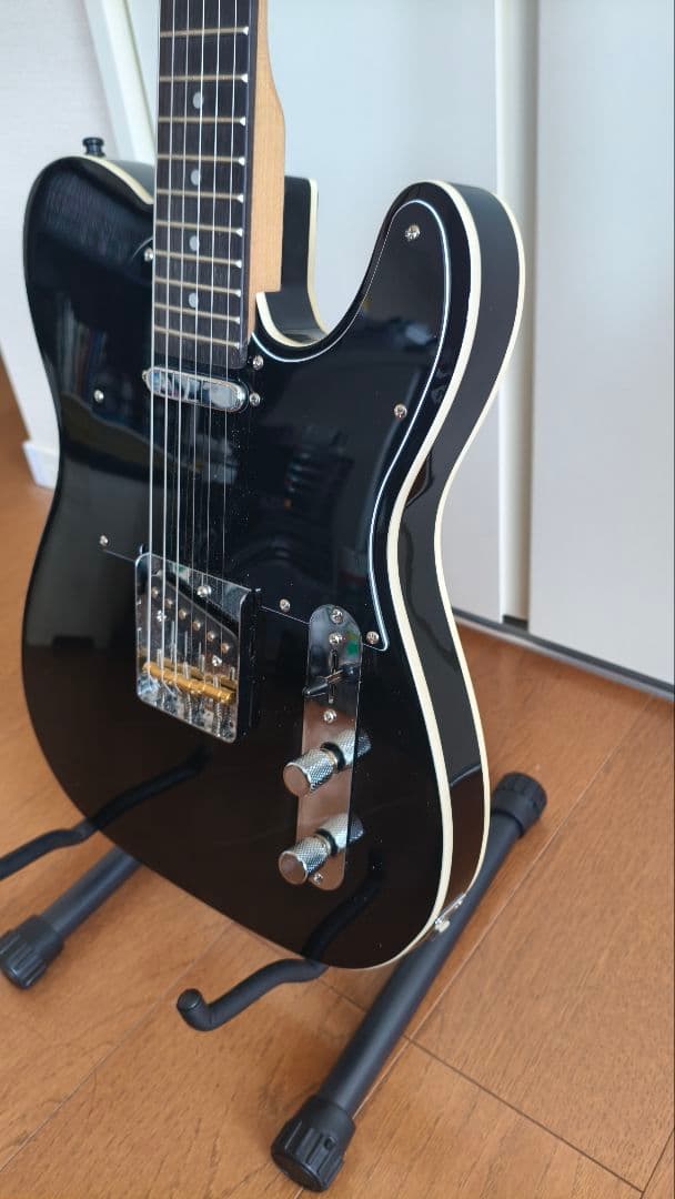 テレキャスター　布袋寅泰　バンビーナ　ダブルバインディング　ノーブランド