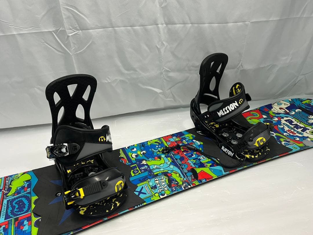 BURTON チョッパー 130cm ミッション キッズ スノーボードセット