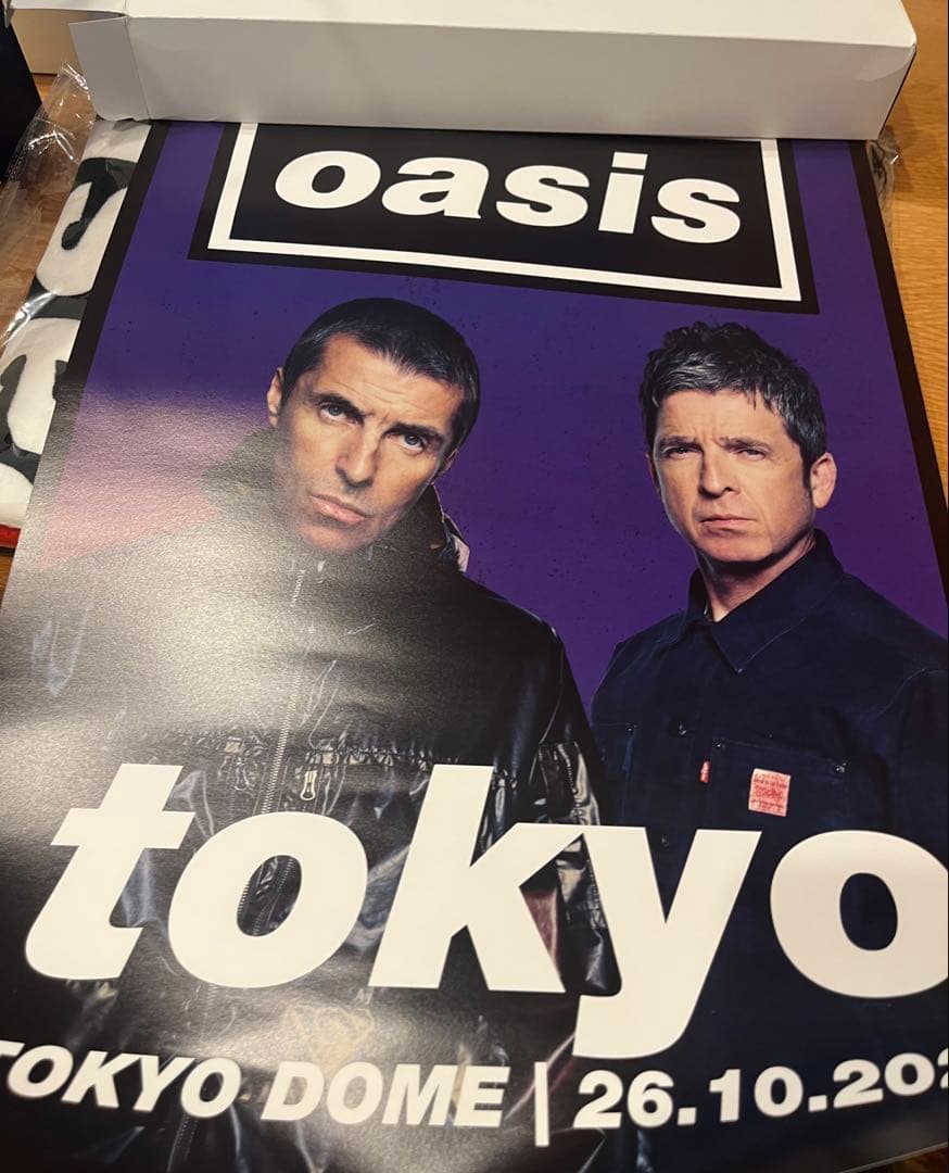 oasis タオル・マフラー・トートバッグ・ポスターセット