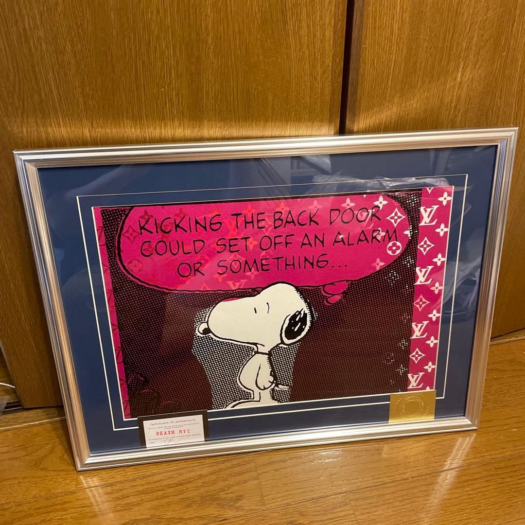 額込 世界限定100枚DEATH NYC アートポスター 現代アート 28