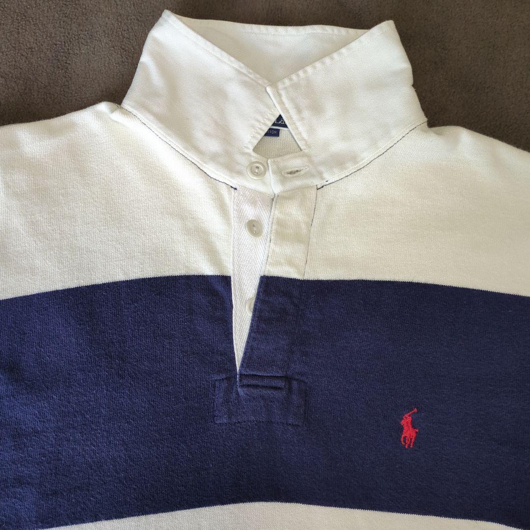 【人気色】90s Polo by Ralph Lauren ラガーシャツ