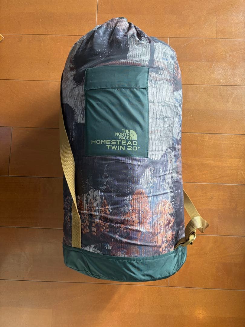 引越セールTHE NORTH FACE STEAD TWIN 寝袋 美品