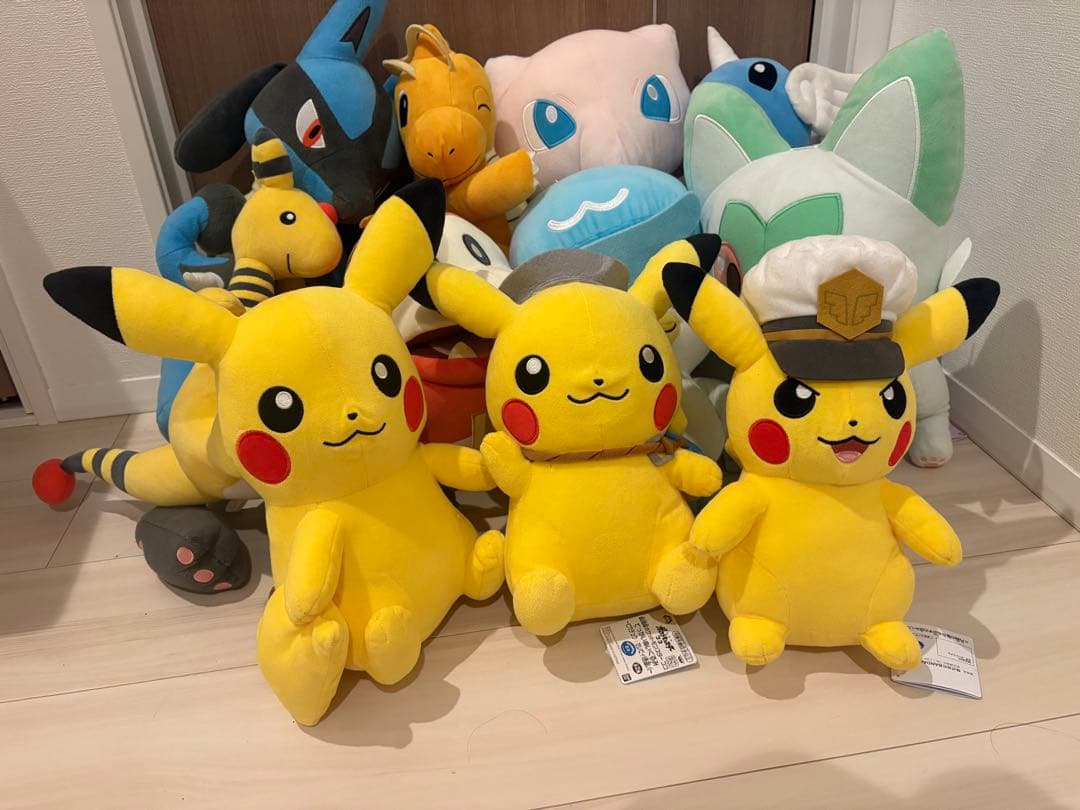 ポケモン　ぬいぐるみ　まとめ売り　ピカチュウ