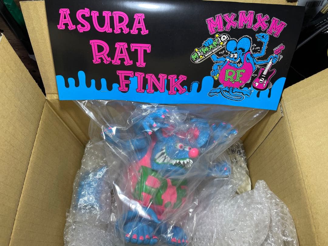 その他 RATFINK x MxMxM \"ASURA RATFINK\" BLUE 5