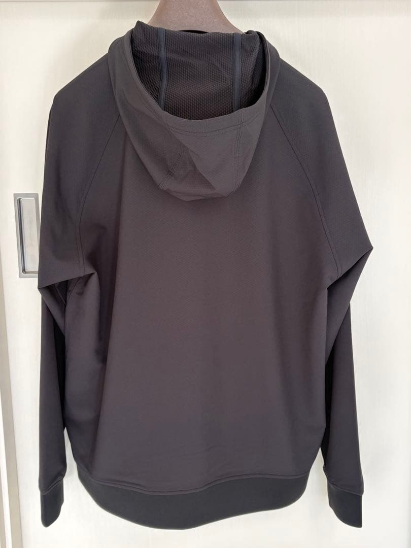 未使用)ブリーフィング ゴルフ メンズ ストームフリースパーカー L ブラック