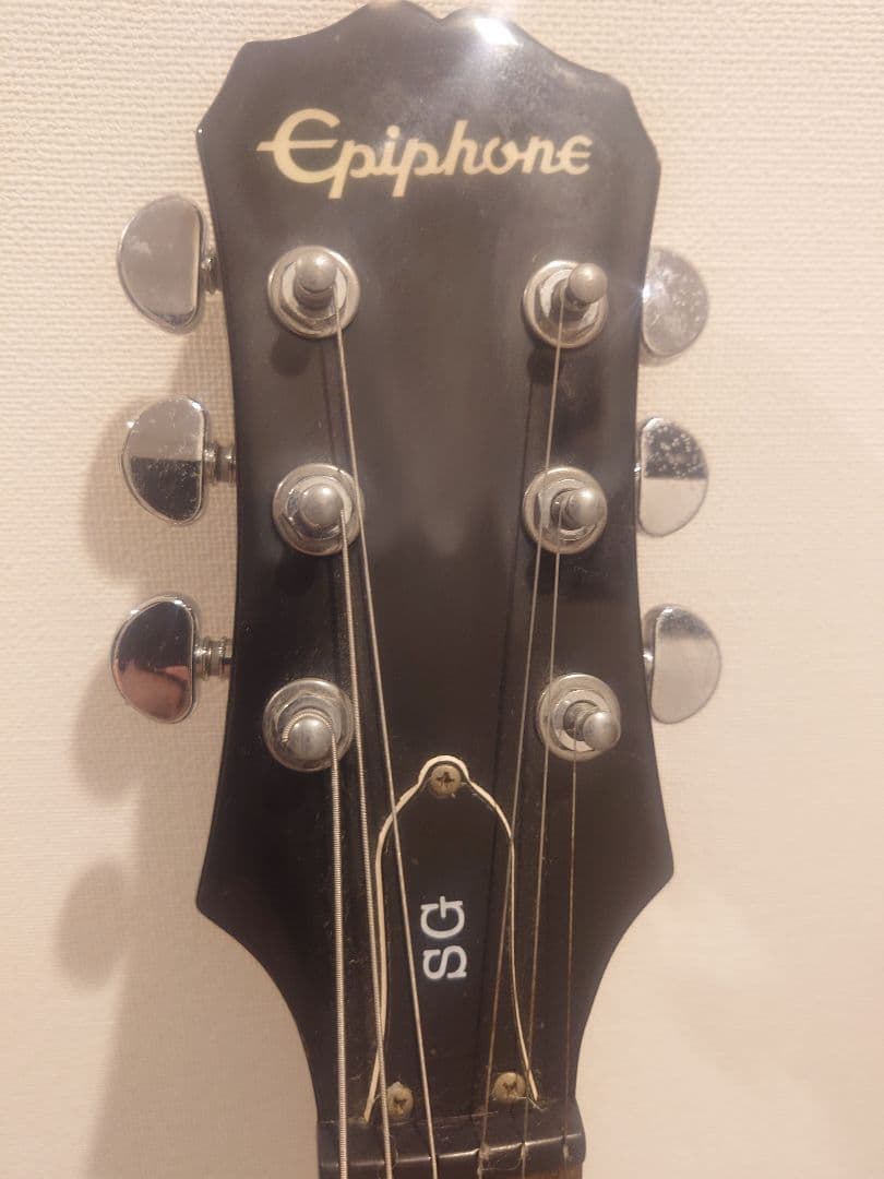 【最終値下】Epiphone（エピフォン）SGタイプ　エレキギター黒