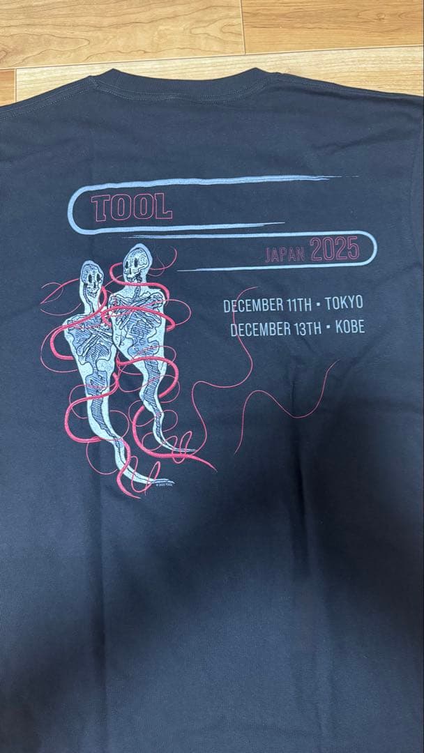 新品 日本限定!!　TOOL 2025来日 Tシャツ L トゥール