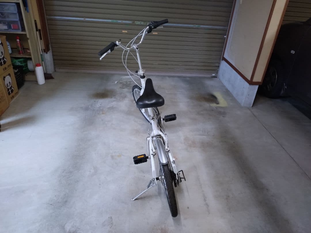 折りたたみ自転車 ホワイト 小径　希望価格での出品ですが値下げ交渉歓迎です。