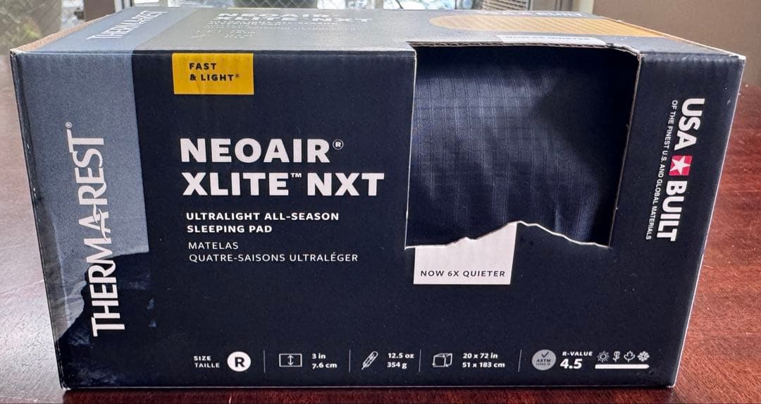 アウトドア寝具 THERMAREST NEOAIR XLITE NXT R4.5 size R