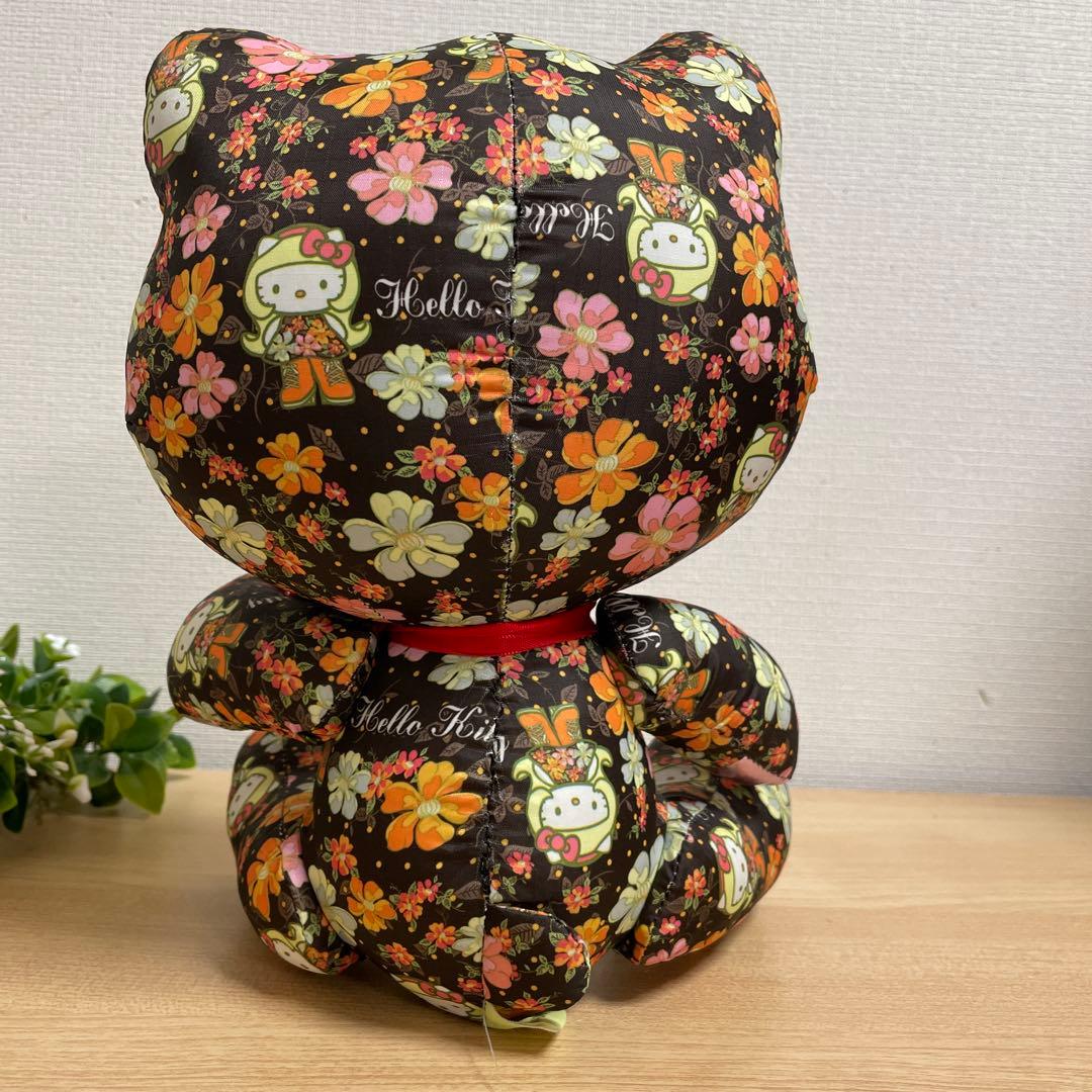 サンリオ フルールキティ ぬいぐるみ 約30cm 花柄