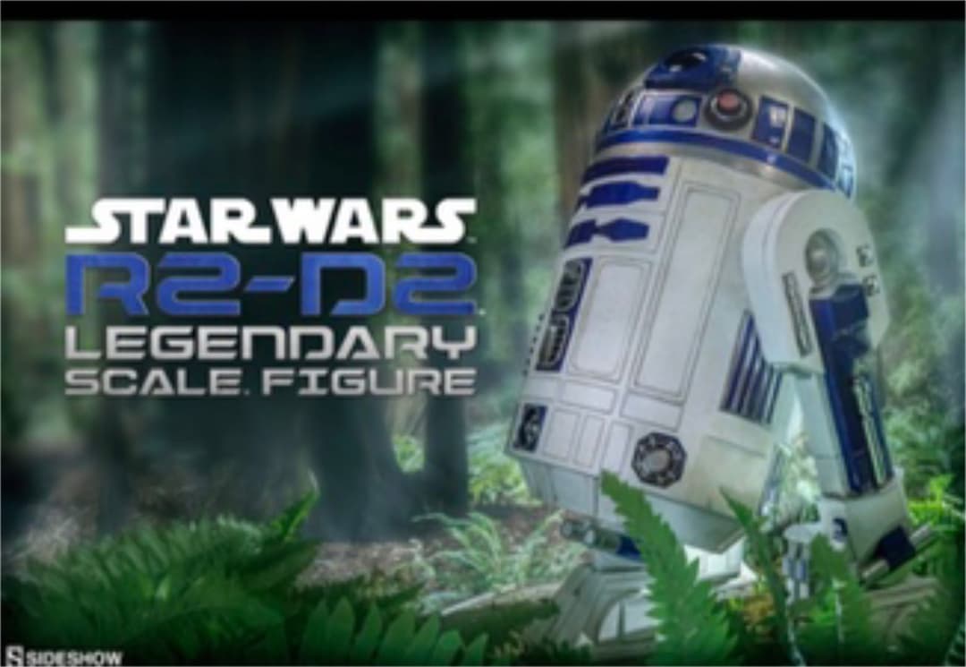 SIDE SHOW スターウォーズR2-D2レジェンダリースケールフィギュア
