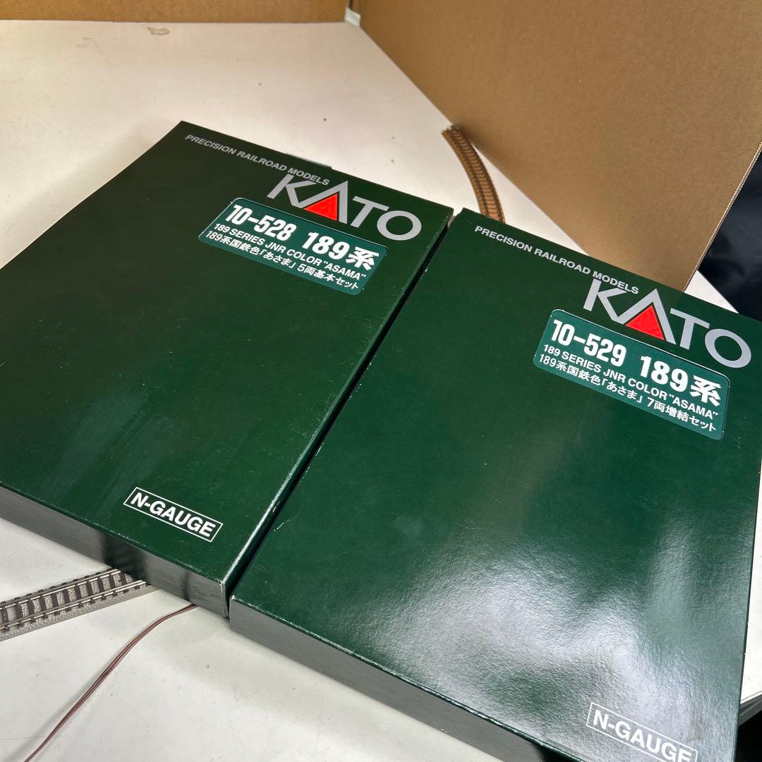 MM059【未走行品】KATO 189系国鉄色「あさま」 5両基本+7両増結