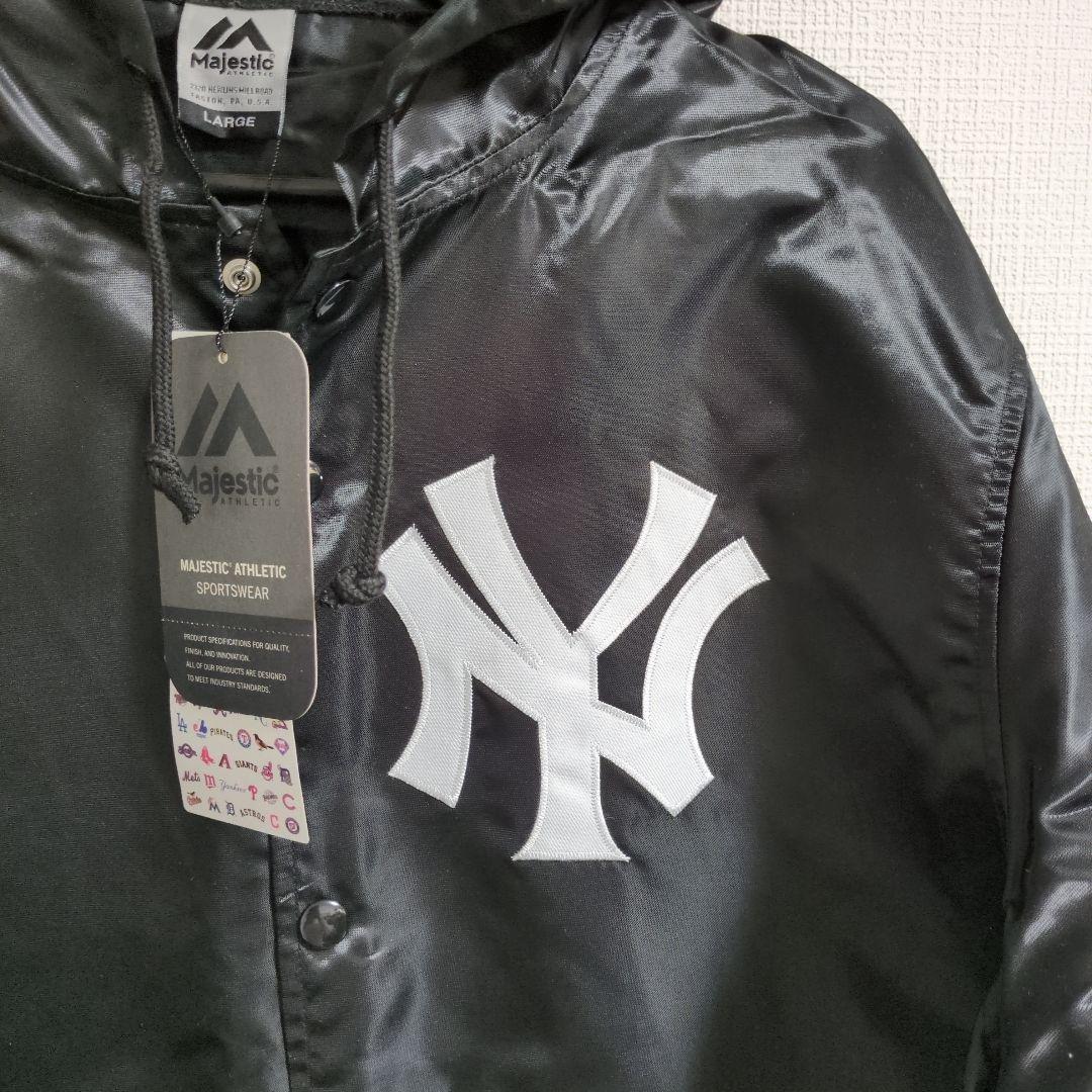 Majestic Yankees Nylon Jacket　未使用品　ブラック