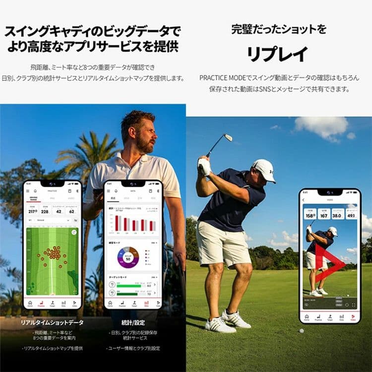 スイングキャディ SC4 Swingcaddie ボイスキャディ アナライザー