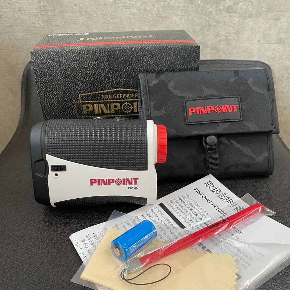 【新品・未使用】PINPOINT PE1000 ゴルフ距離計レーザーアキュラシー