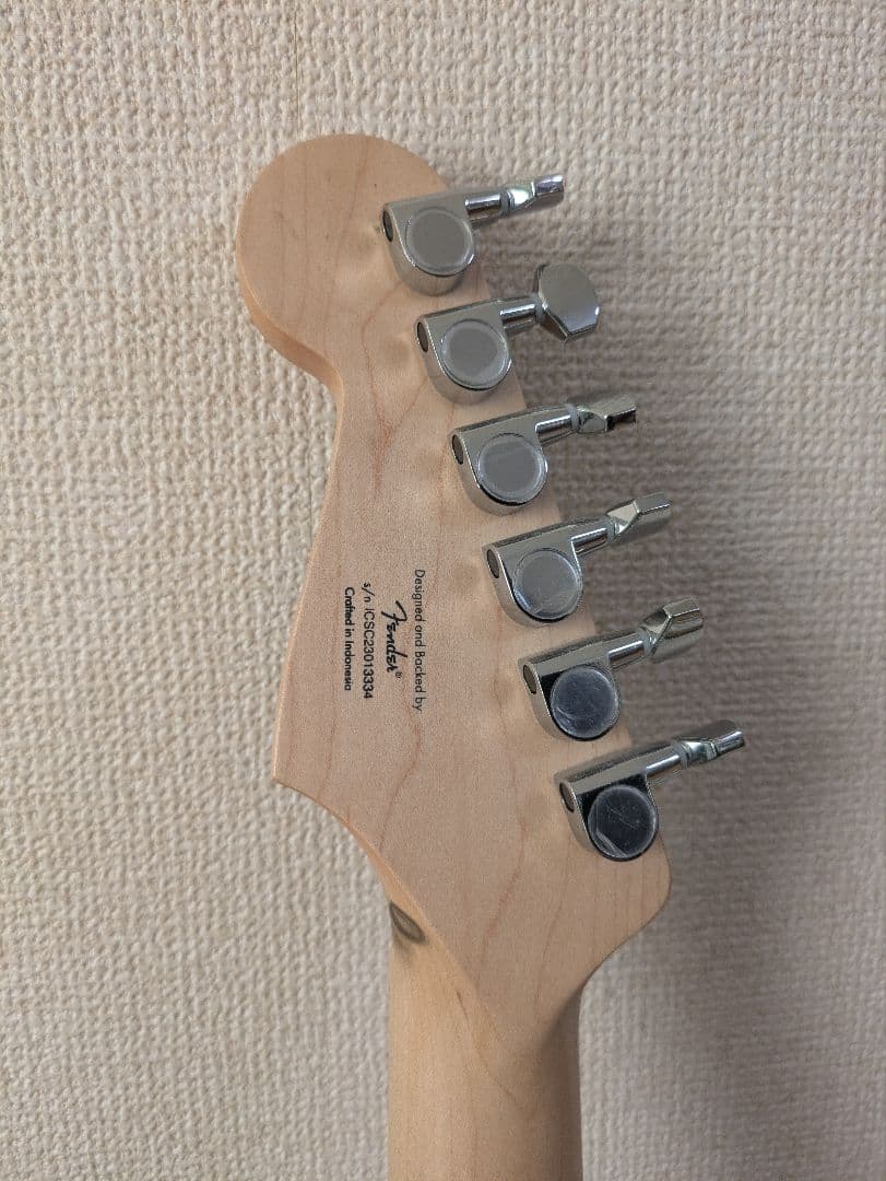 Squier by Fender Sonic Strat ブラックおまけつき