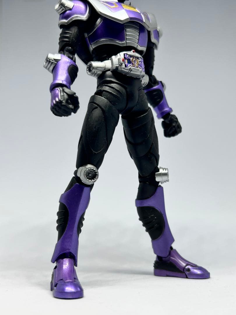旧S.H.Figuarts仮面ライダー王蛇 アドベントカード6枚付属／説明書あり