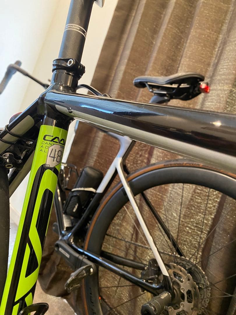 最終値下げ　Cannondale CAAD12ロードバイク ブラック/グリーン