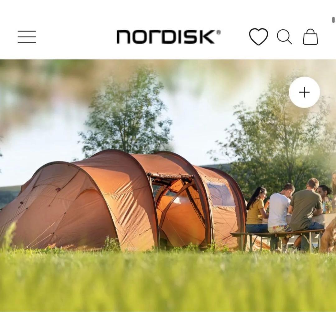 未使用 ノルディスク レイサ6 NORDISK Reisa 6 PU Tent