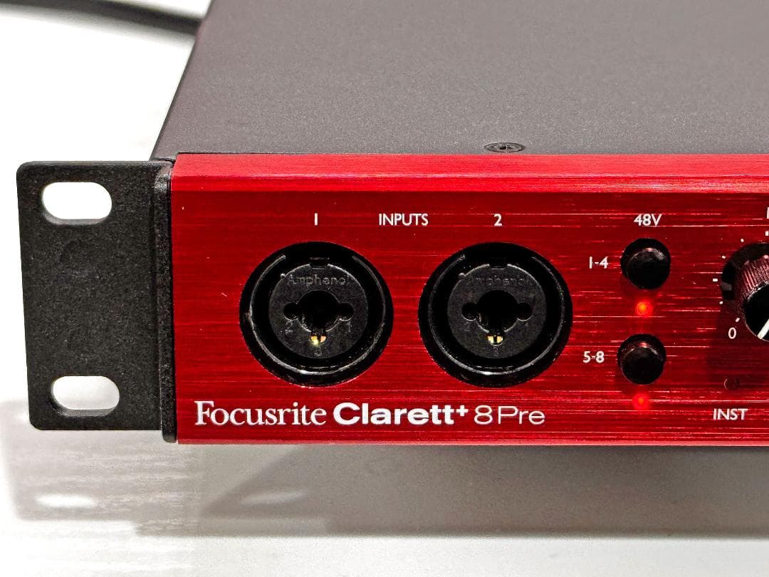 DTM・DAW Focusrite Clarett+ 8pre USB
