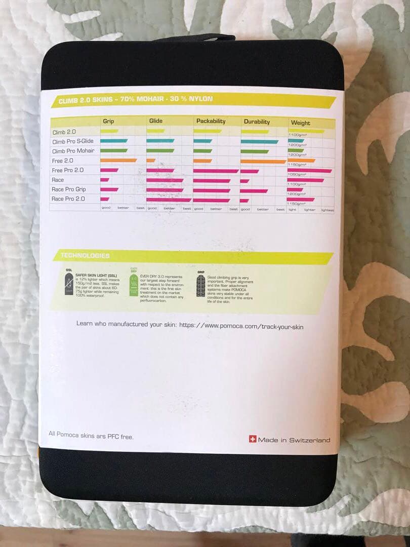 POMOCA CLIMB 2.0 SPLITBOARD 145mm M 未使用