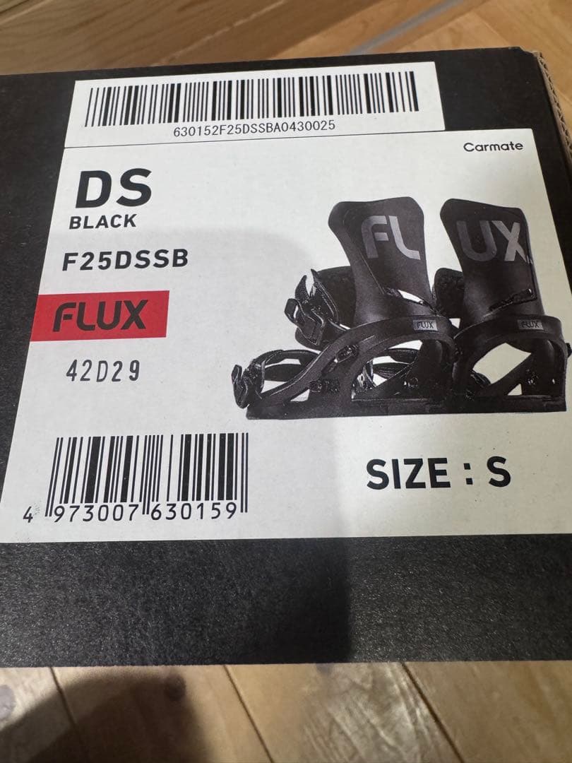 新品　FLUX DS Sサイズ　フラックス　24-25 新品未使用