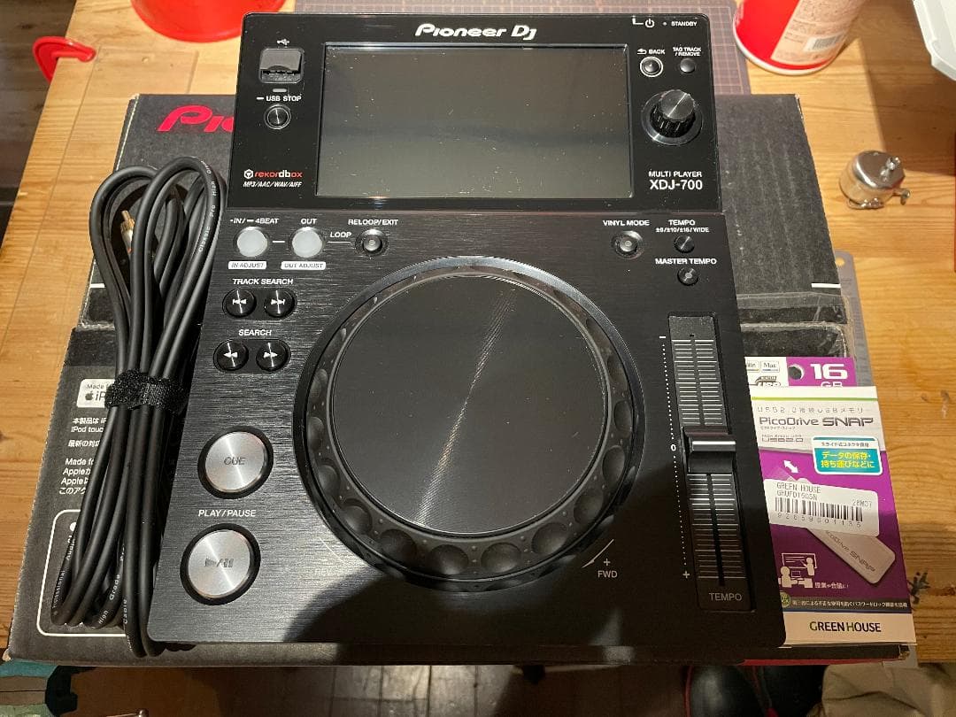 期間限定値下げ・23年製 pioneer XDJ-700 ＋ デッキセーバー