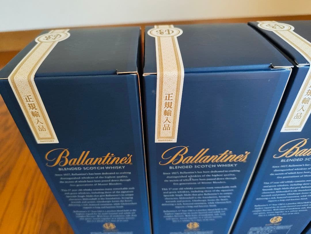 スーさん　Ballantine's 17年 ウイスキー 6本セット