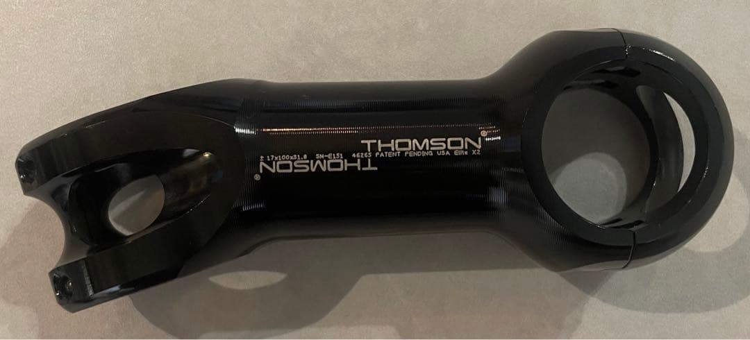 THOMSON stem X2 トムソン ステム ブラック 17° 100mm