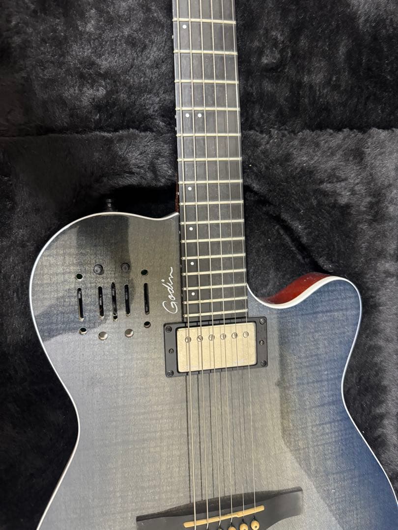 P*)様 Godin (ゴダン) A6 ULTRA Denim Blue Fla