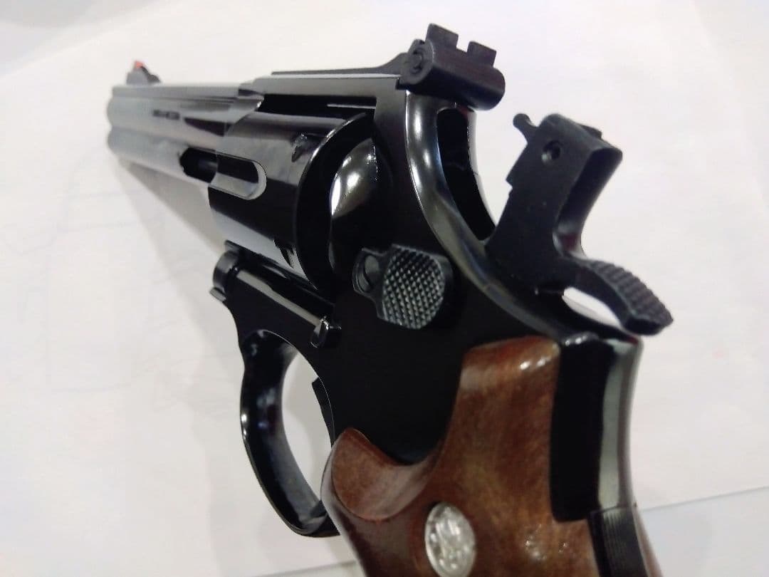 マルシン S&W M586 6インチ Wディープブラックモデルガン（希少品）