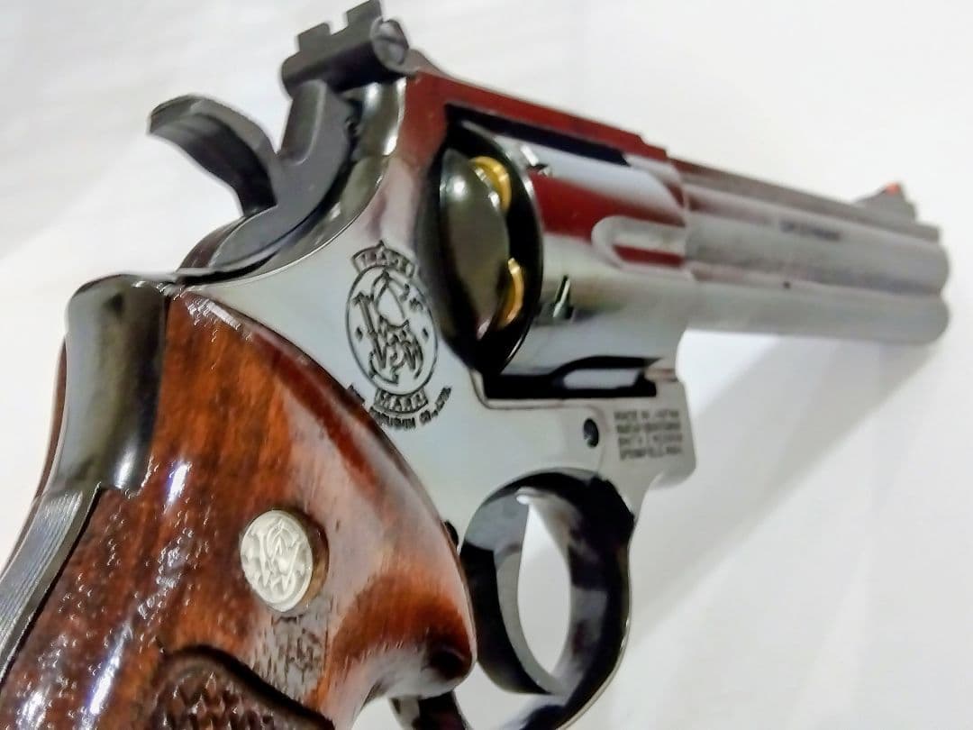 マルシン S&W M586 6インチ Wディープブラックモデルガン（希少品）
