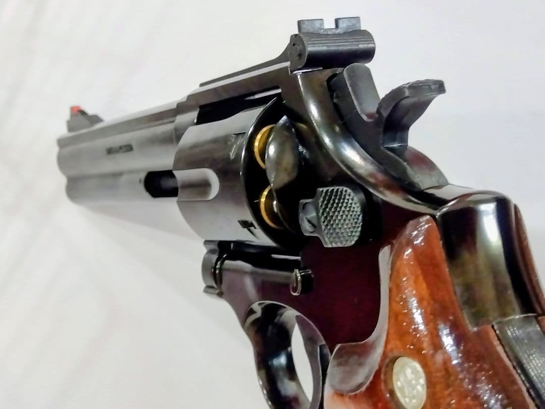 マルシン S&W M586 6インチ Wディープブラックモデルガン（希少品）