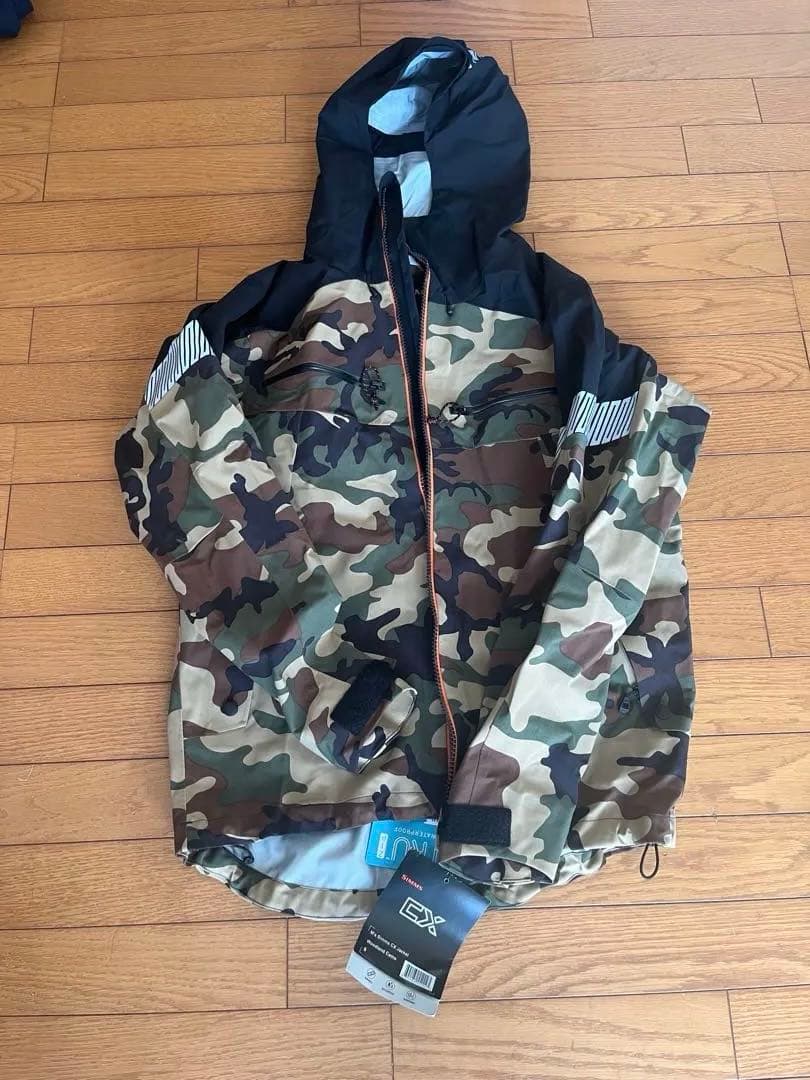 ウェア Simms CX Jacket Woodland Camo S