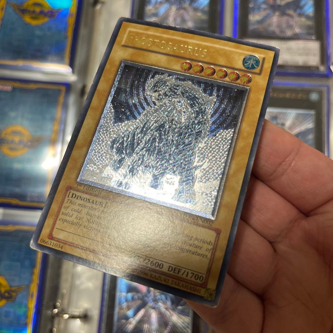 遊戯王 フロストザウルス レリーフ　英語