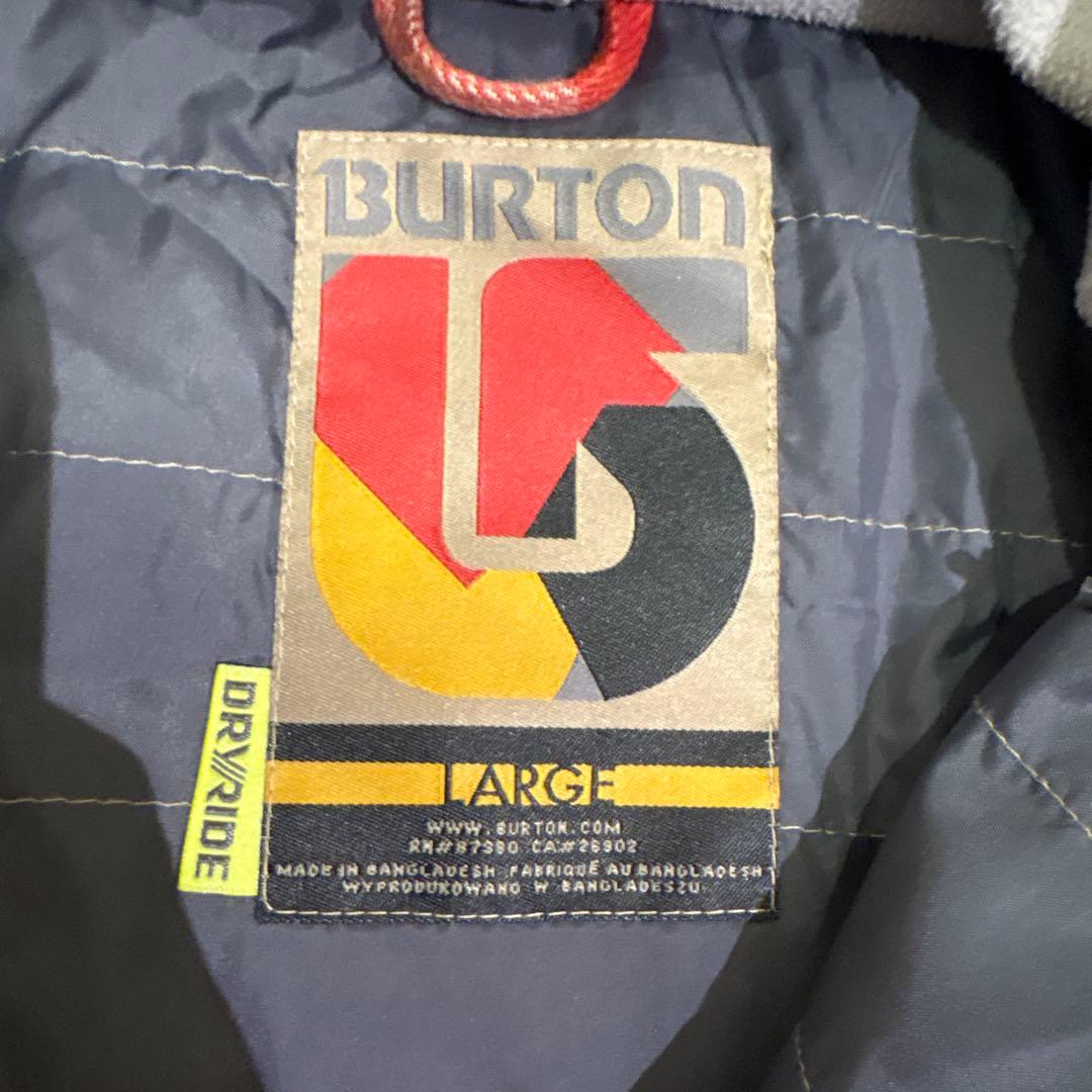BURTON チェック柄ウェア Lサイズ
