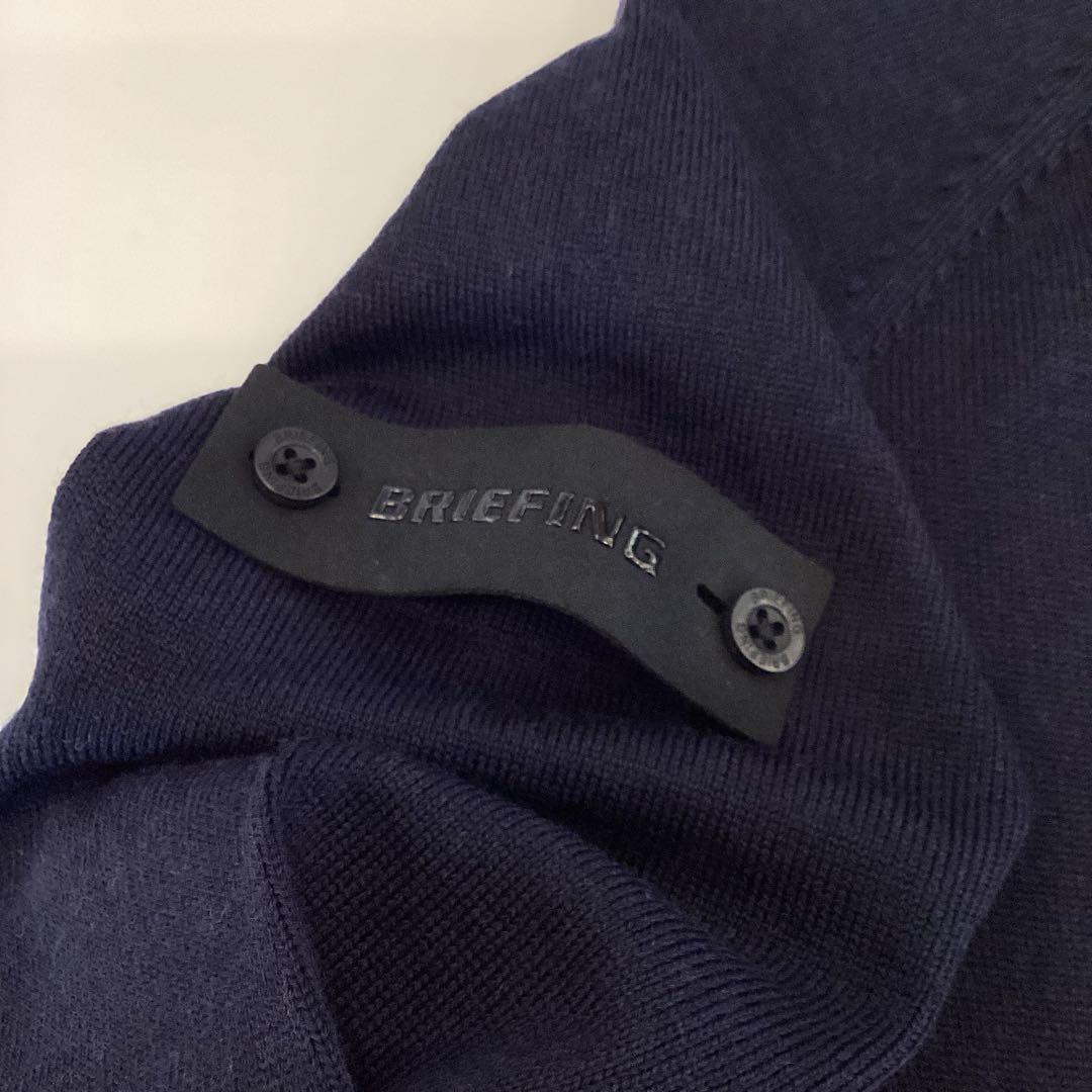 新品　BRIEFING　MERINO HIGH NECK HOODIE