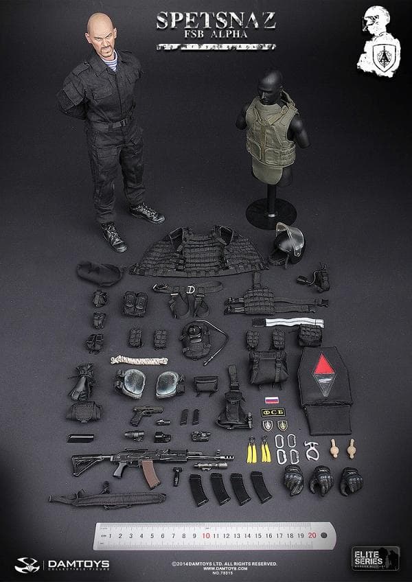 DAMTOYS　SPETSNAZ　FSB ALPHA GROUP　78015