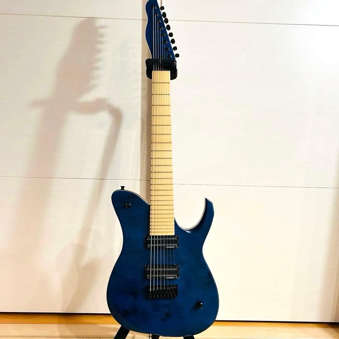 strandberg ピックアップ搭載 8弦ギター アルミトーン