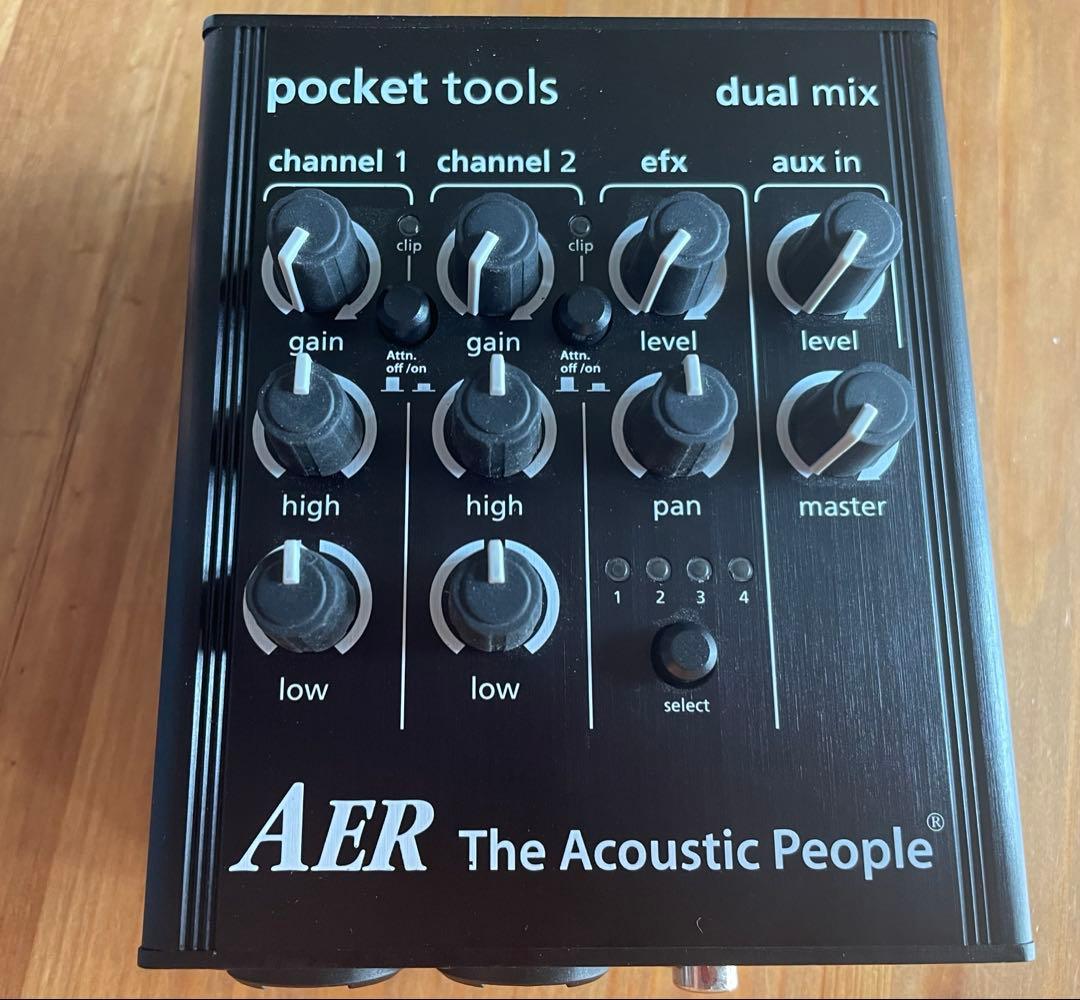 AER pocket tools dual mix（ファンタム電源無し)