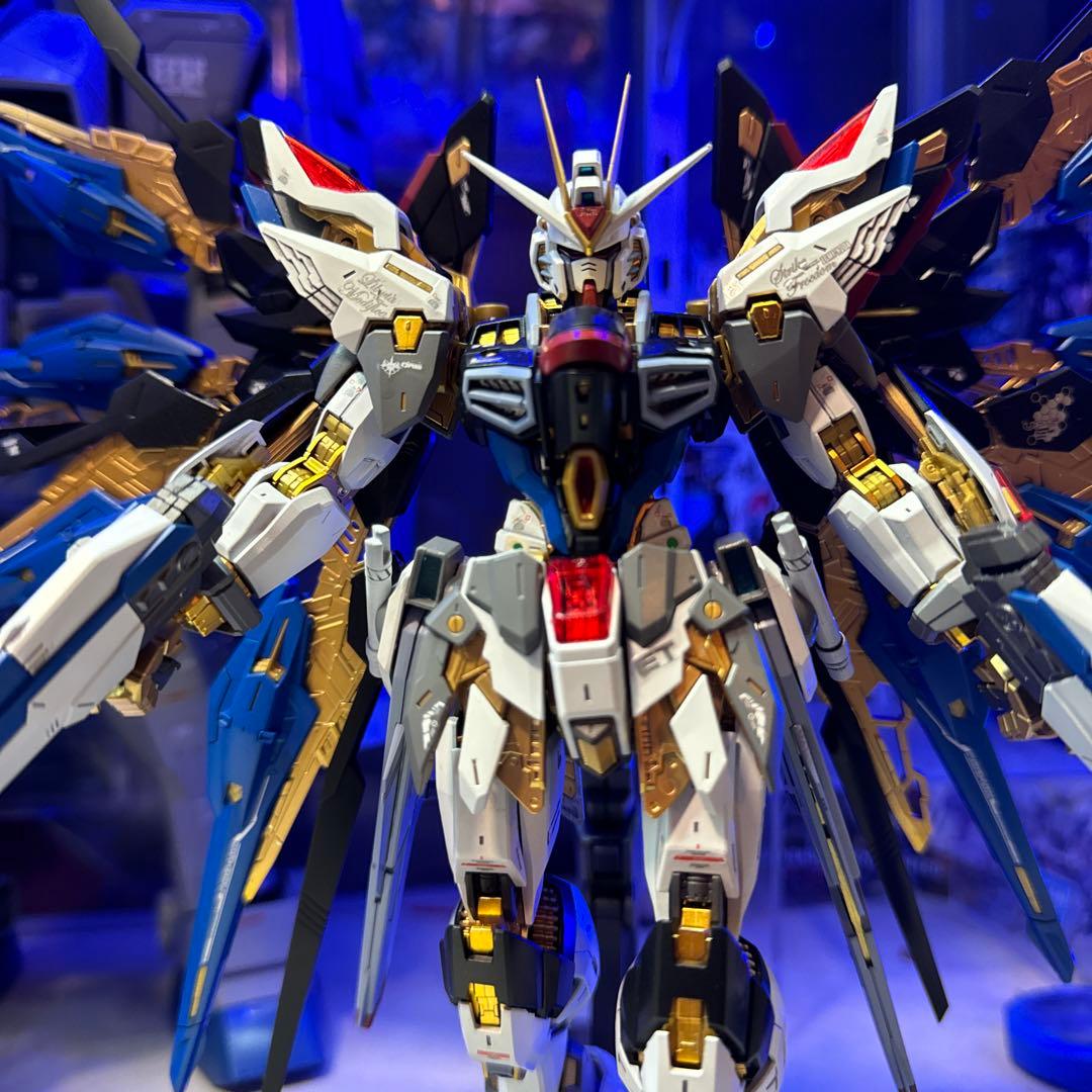 MGEX ストライクフリーダム　塗装完成品　ガンダムseed destiny