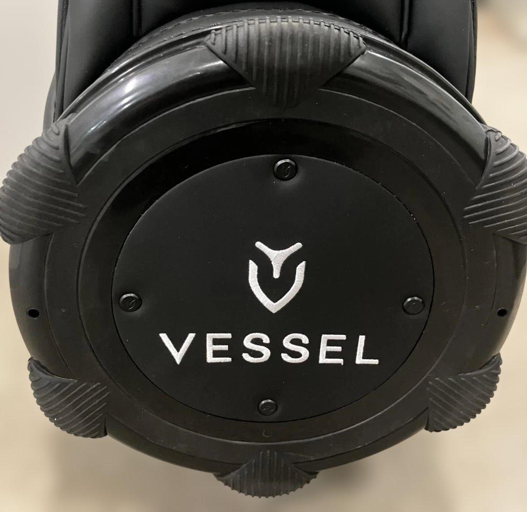 Vessel 18775 ゴルフキャディバッグ BK/GD
