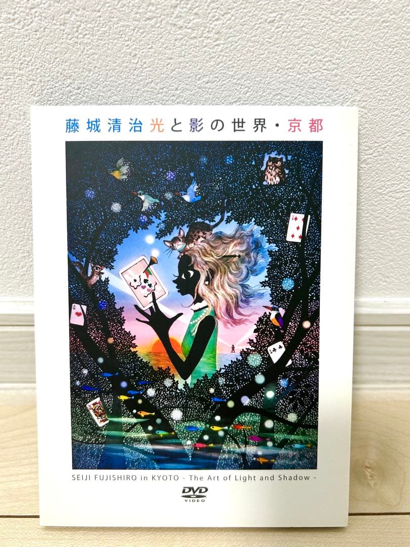 レア　影絵　絵画　藤城清治 こびと　光と影の世界・京都 DVD デジタル　画集