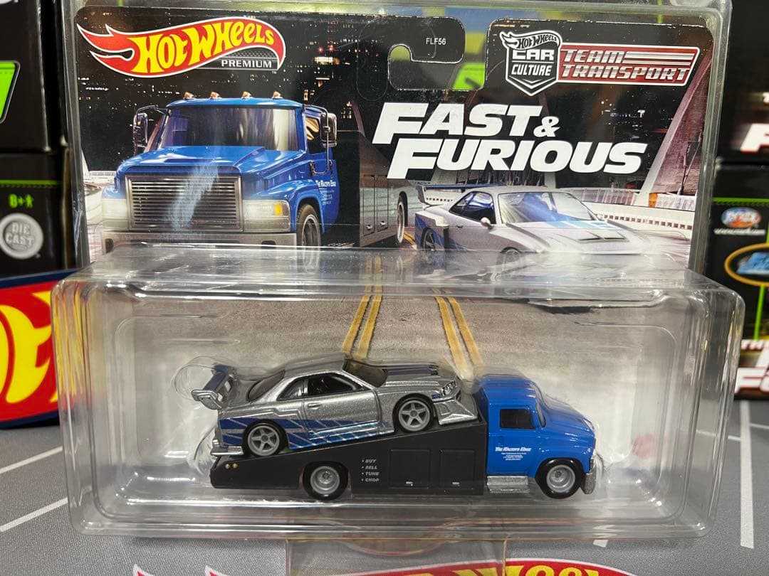 ミニカー Hotwheels FAST&FURIOUS LB-ER34 CARRY ON