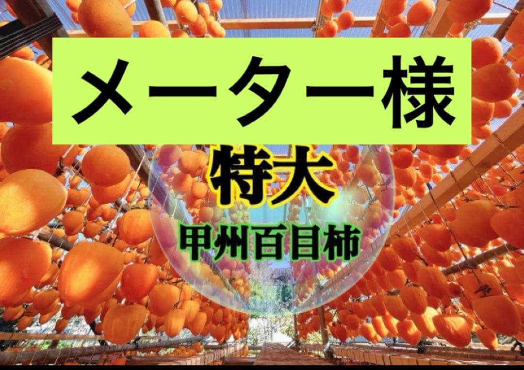 メーター　特大12個入りと大12個入り