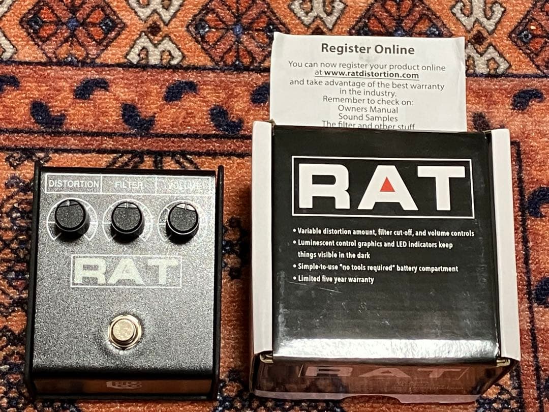 箱付き新品同様品！　PROCO RAT2