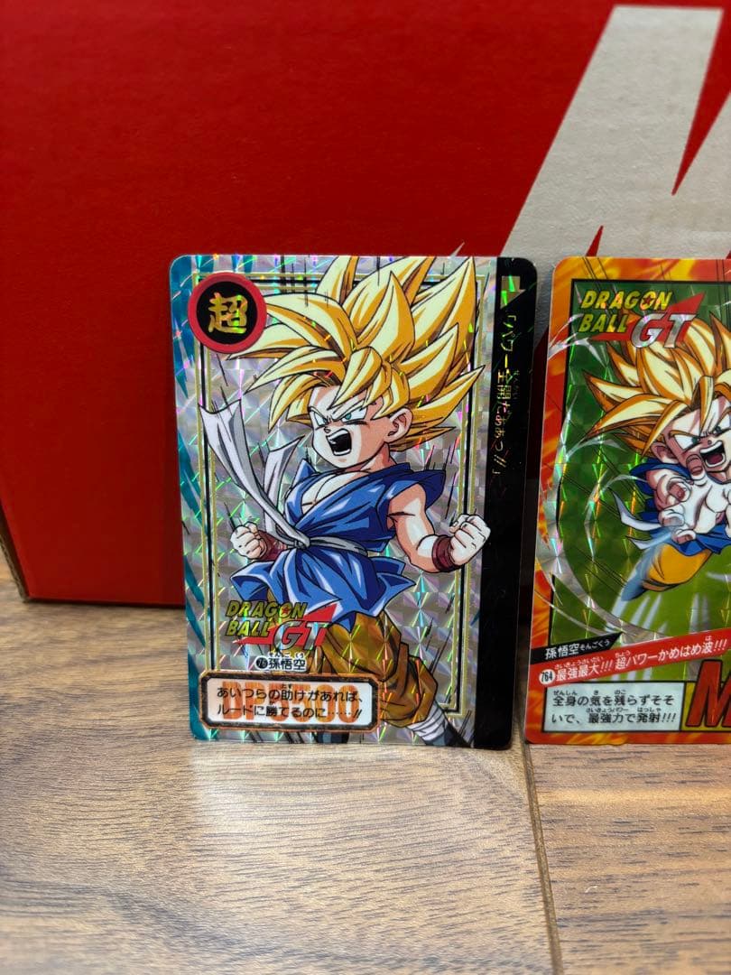 ドラゴンボールGT カードダス 4枚セット