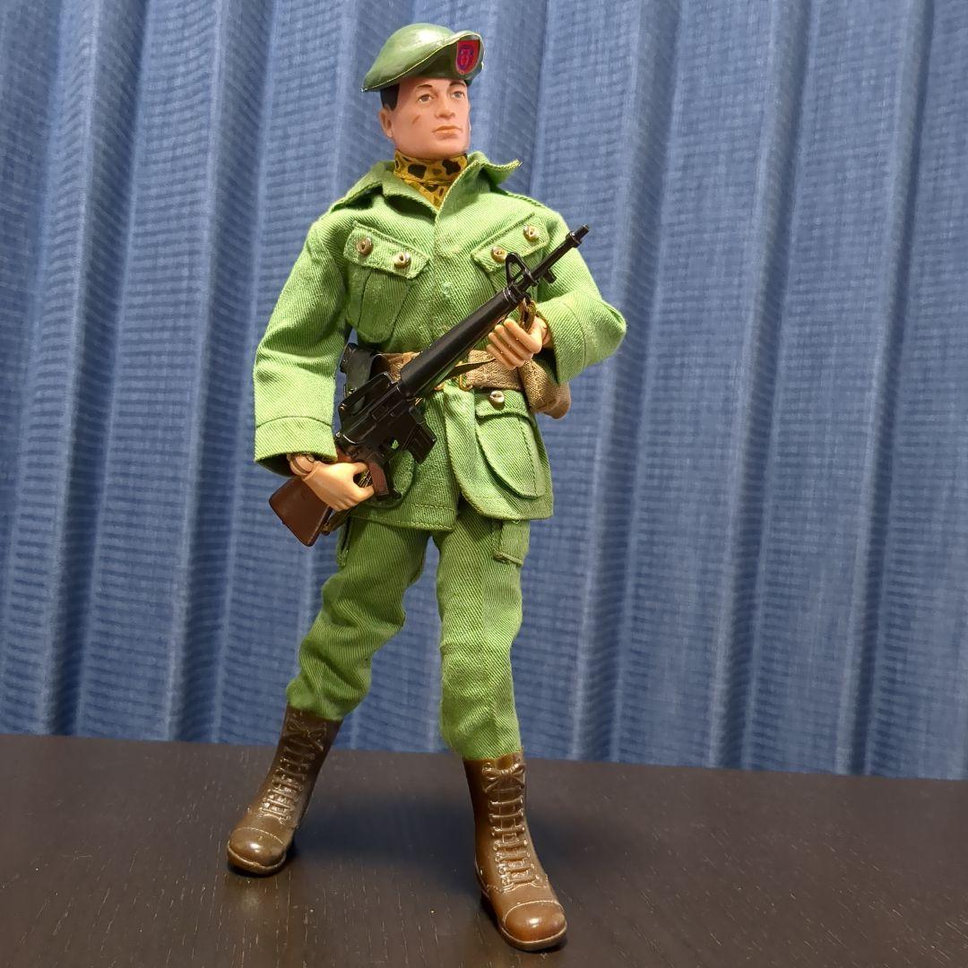 60年代　GIJOE グリーンベレー　フィギュア装備　GIジョー　ハスブロ