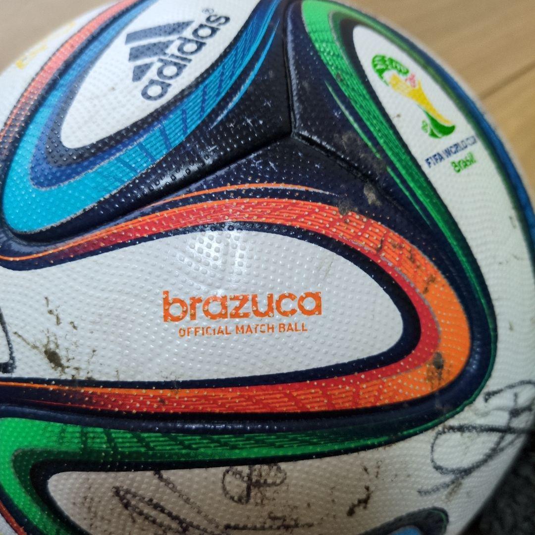 adidas brazuca FIFAワールドカップ2014 サイン入り
